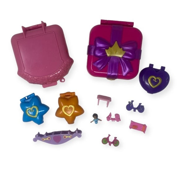 polly pocket | Toys | Polly Pocket Vintage Modern Lot Of Compact ...